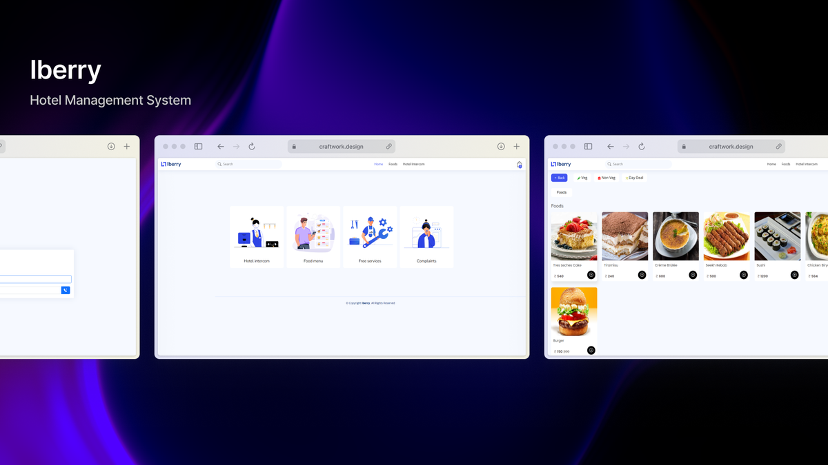 Samm X | Iberry Hotel Management System